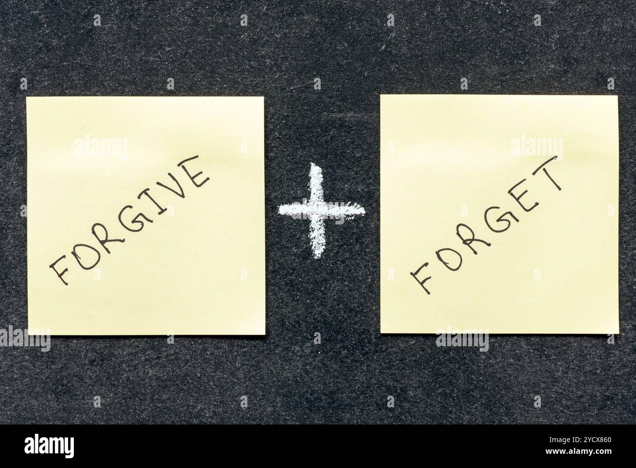 Forget note hi-res stock photography and images - Alamy