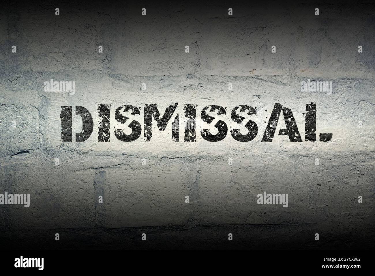 Dismissal word gr Stock Photo - Alamy
