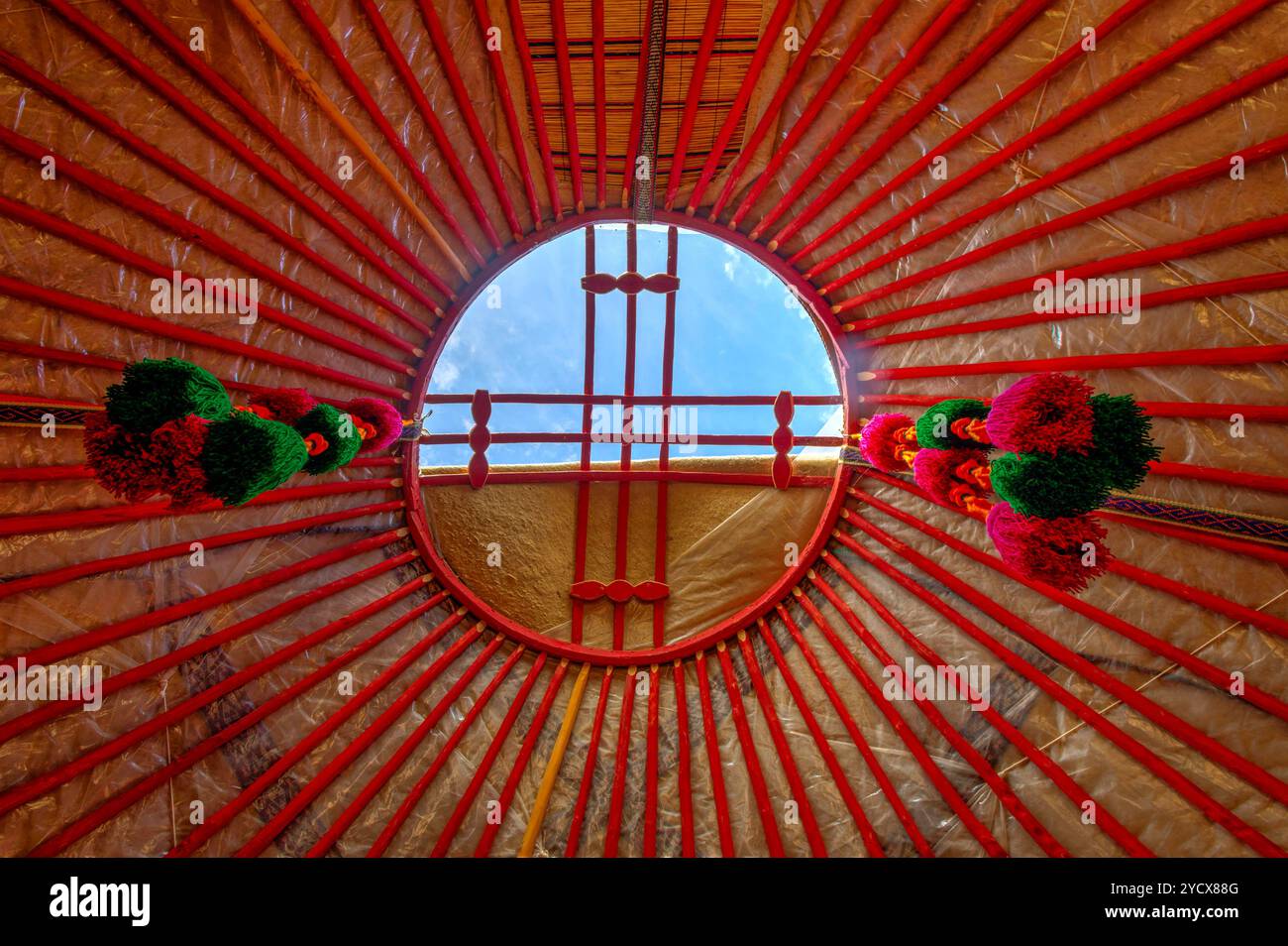Yurt detail hi-res stock photography and images - Alamy