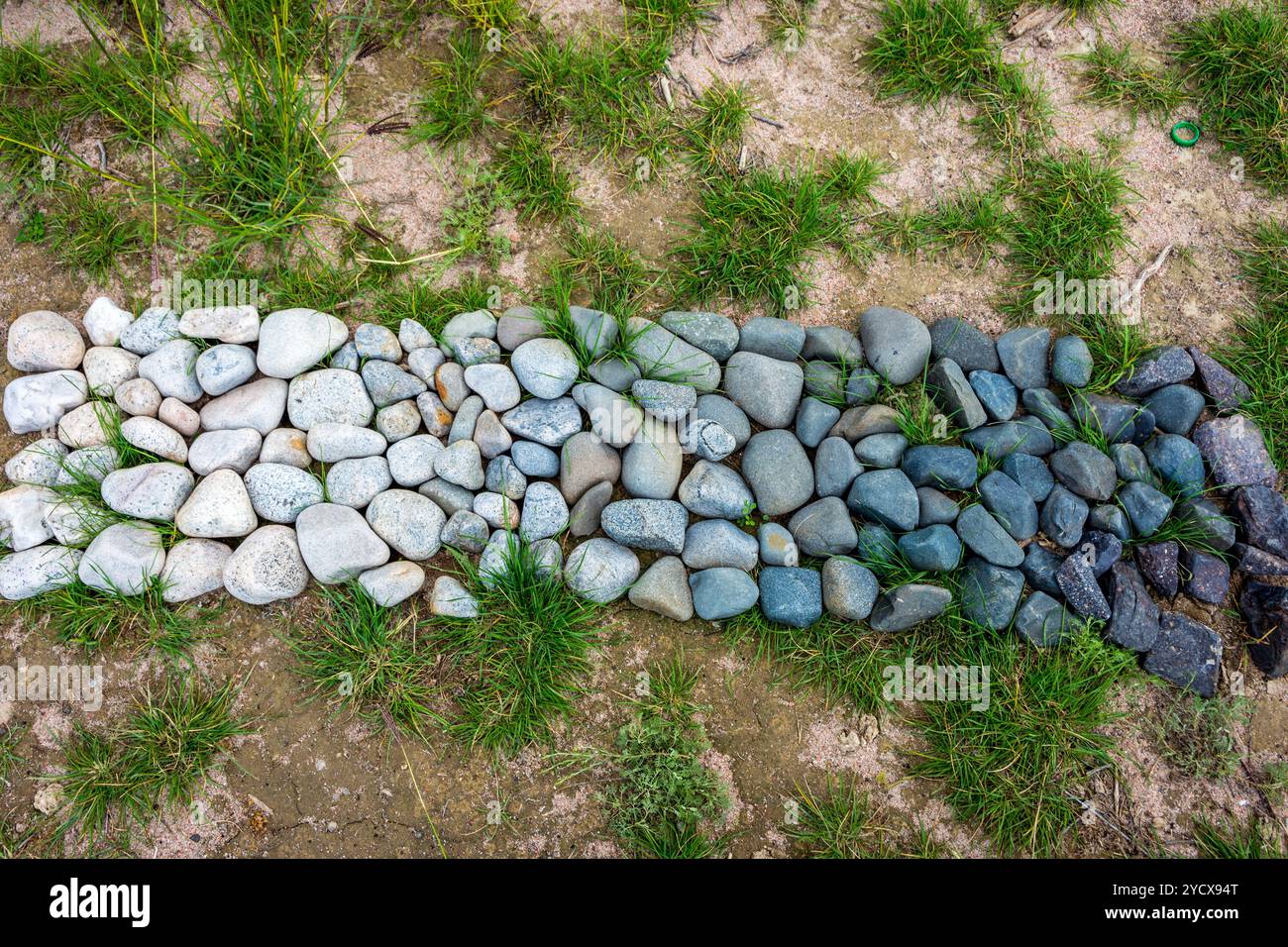 Black white gradient design make of stones hi-res stock photography and ...
