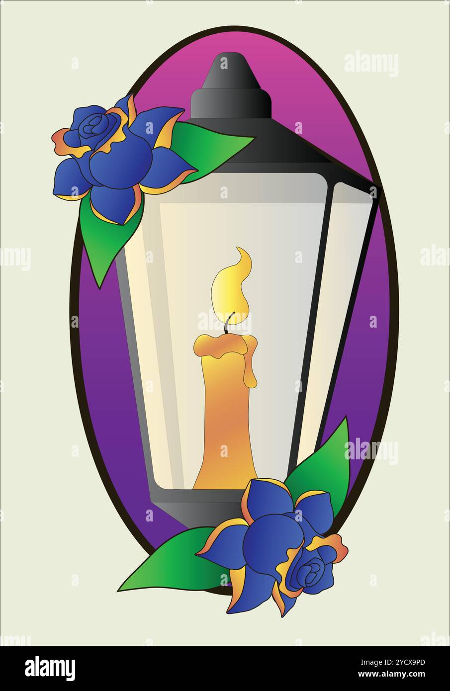 Lantern stencil hi-res stock photography and images - Alamy