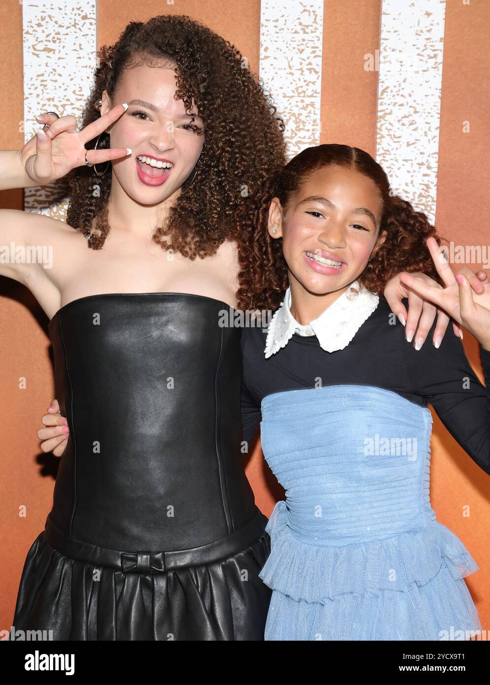 LOS ANGELES, CA - OCTOBER 23: Hannah Love Lanier ,Celestina Harris at the Los Angeles Premiere ...