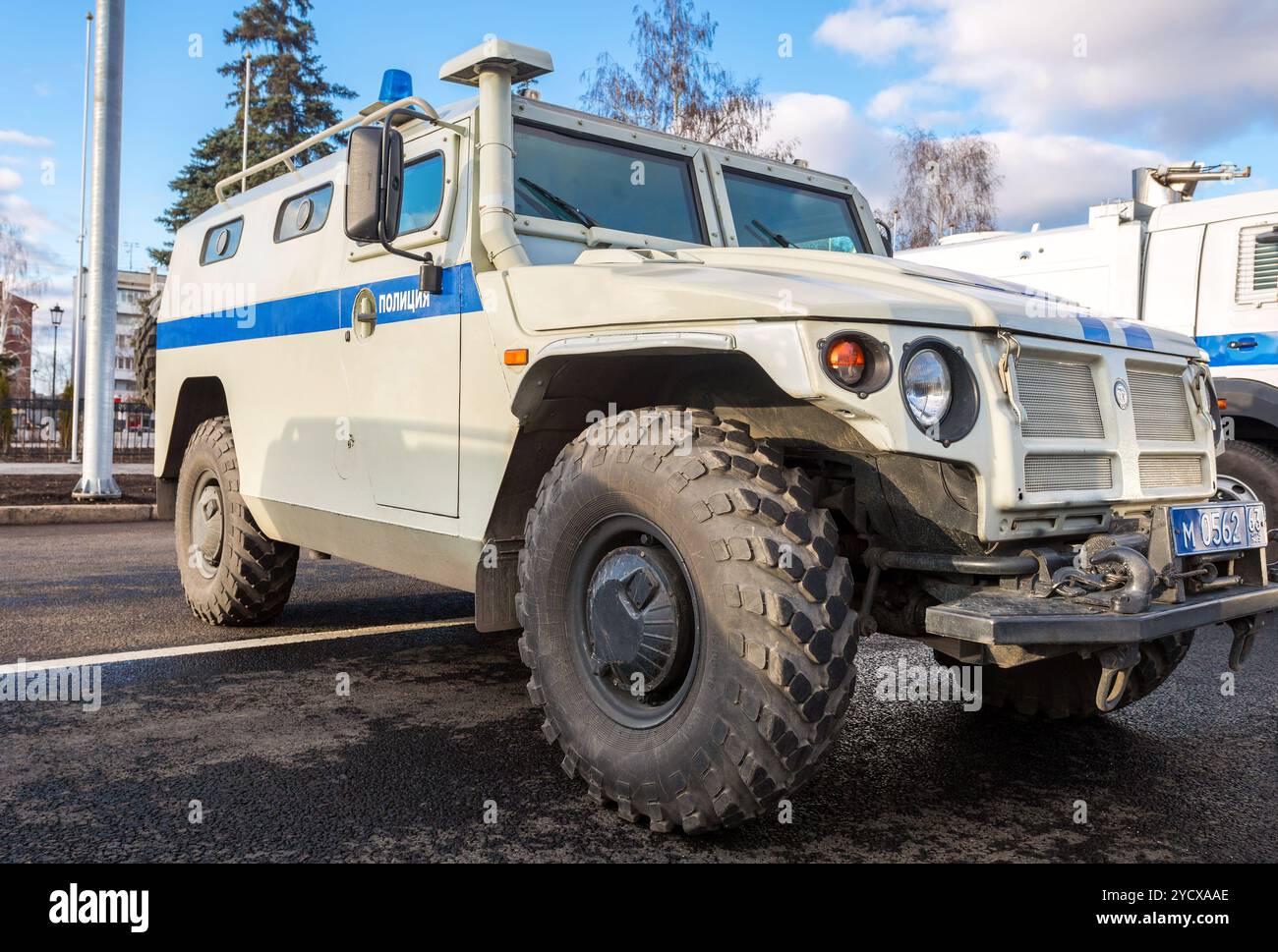 High-mobility vehicles GAZ-23034 Tigr is a Russian 4x4, multipurpose ...
