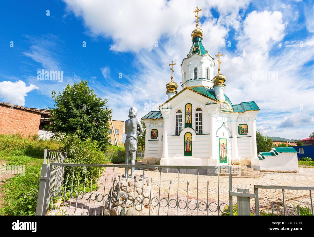 Church of the Icon of the Holy Mother of Tenderness in Borovichi ...