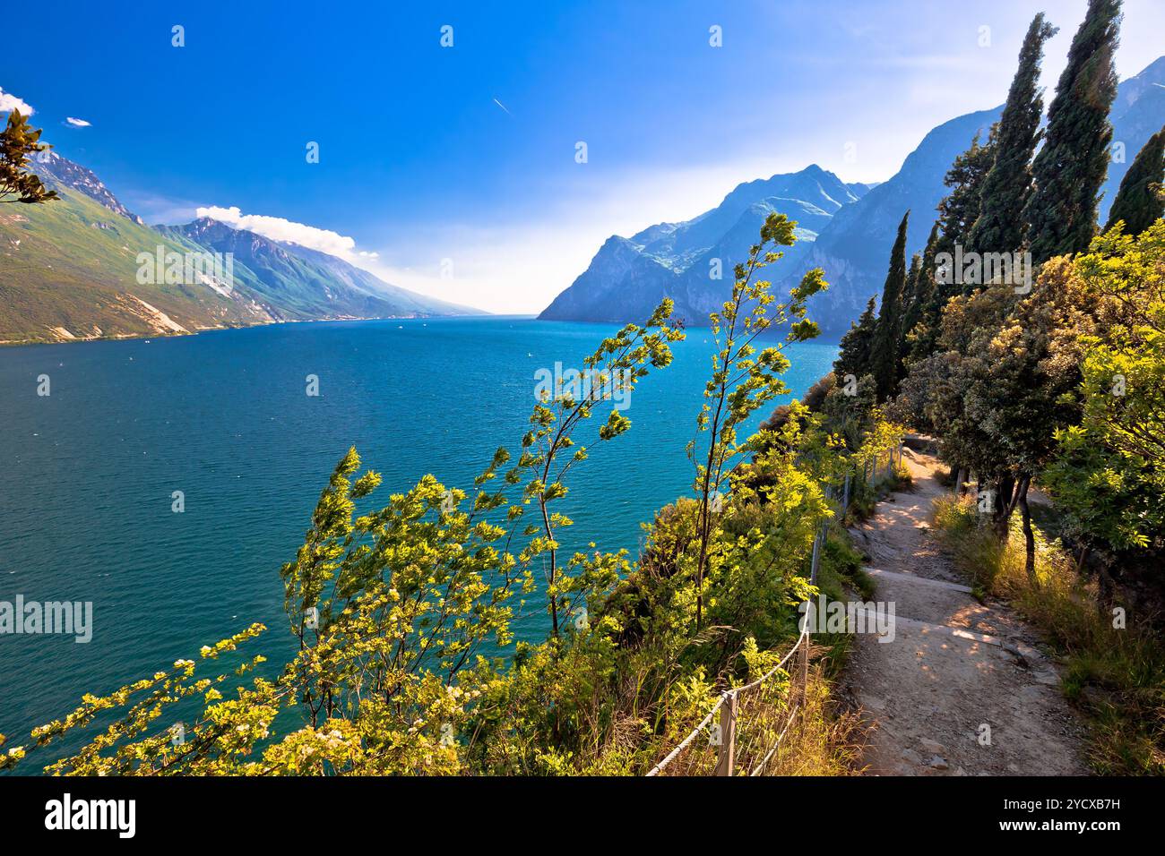 Garda lake sarca river hi-res stock photography and images - Alamy