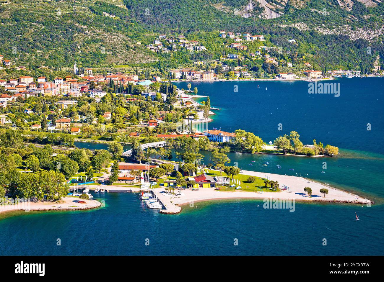 Aerial view on riva hi-res stock photography and images - Alamy