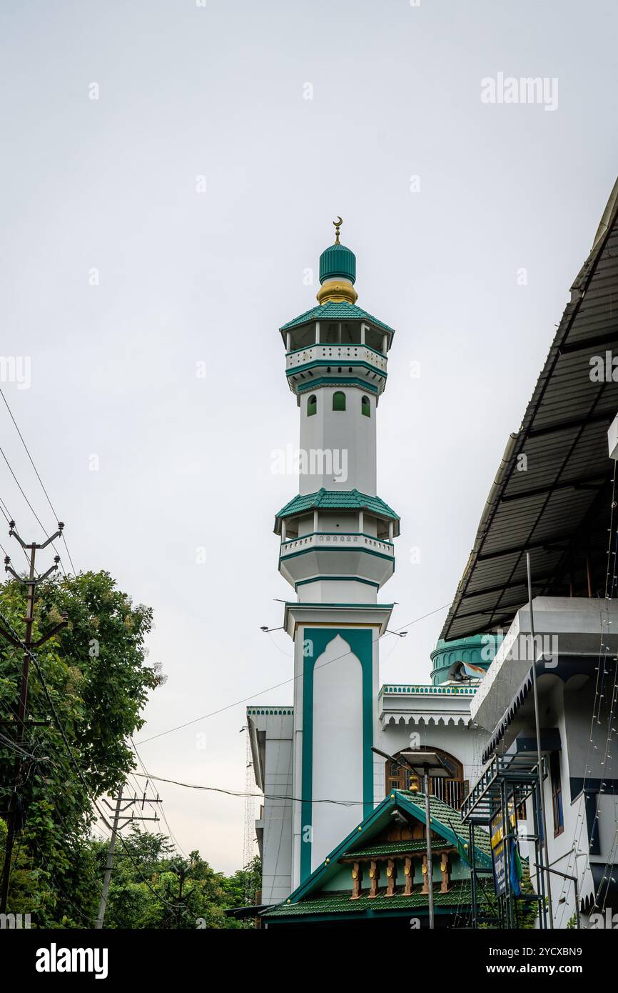 Minarets of Mampuram Masjid in Kerala India Stock Photo - Alamy