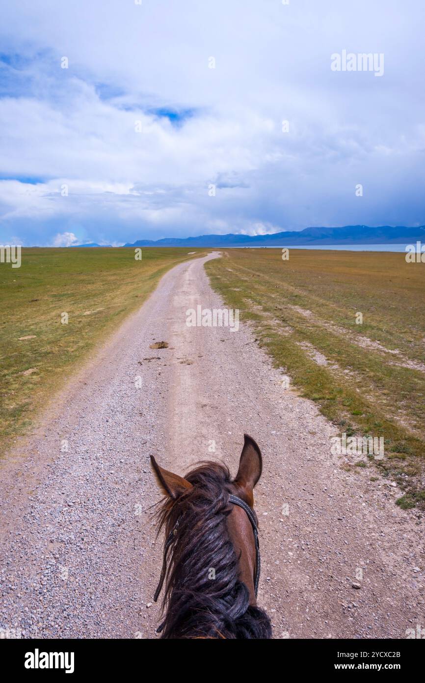 Horse riding first person hi-res stock photography and images - Alamy