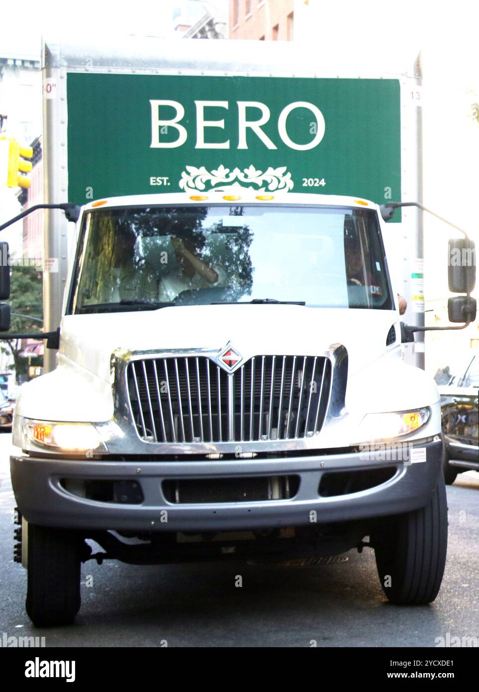New York, NY, USA. 22nd Oct, 2024. Bero delivery Truck seen in New York ...