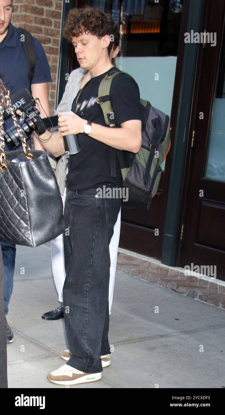 New York, NY, USA. 22nd Oct, 2024. Harry Holland seen in New York City ...