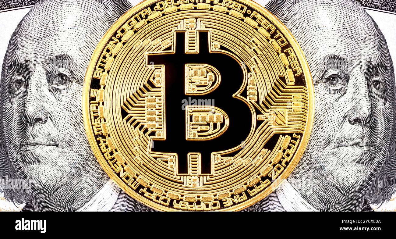 Portrait benjamin franklin from hundred hi-res stock photography and ...