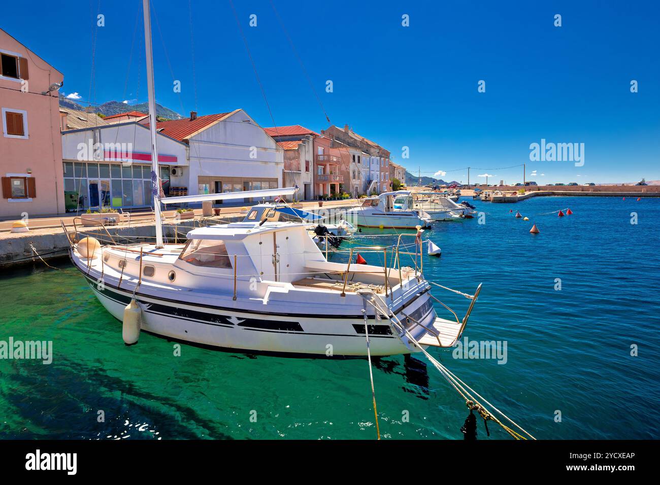 Velebit channel landscape view mountain hi-res stock photography and ...