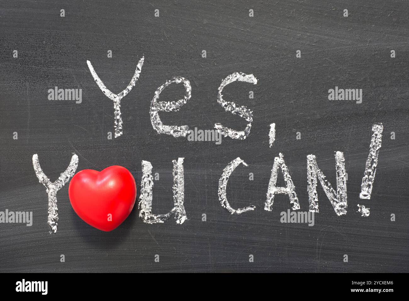 Yes you can Stock Photo - Alamy