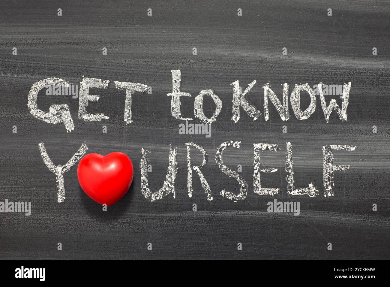 Get to know yourself Stock Photo - Alamy
