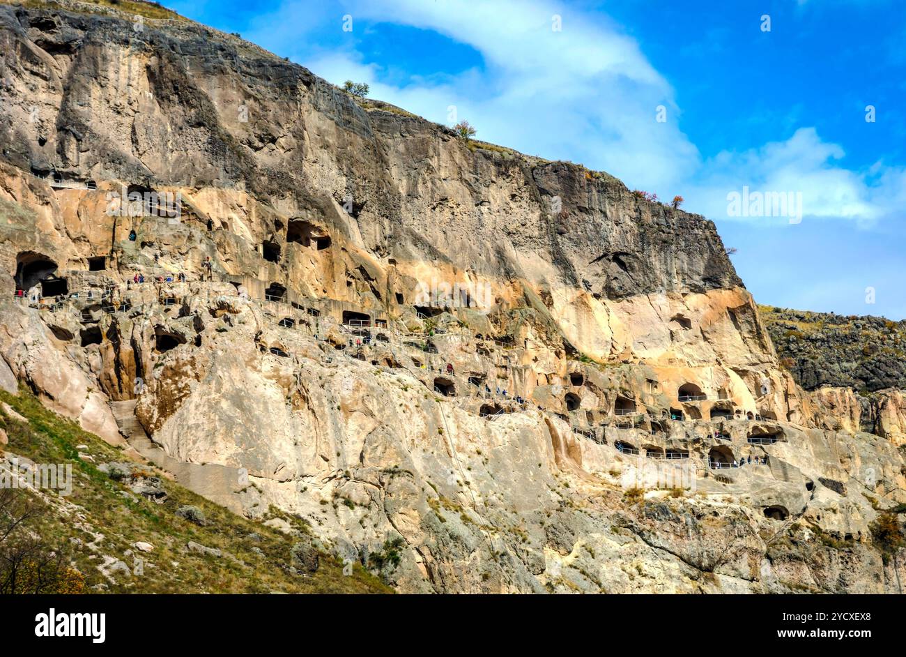 Vardzia, cave monastery, Georgia Stock Photo - Alamy