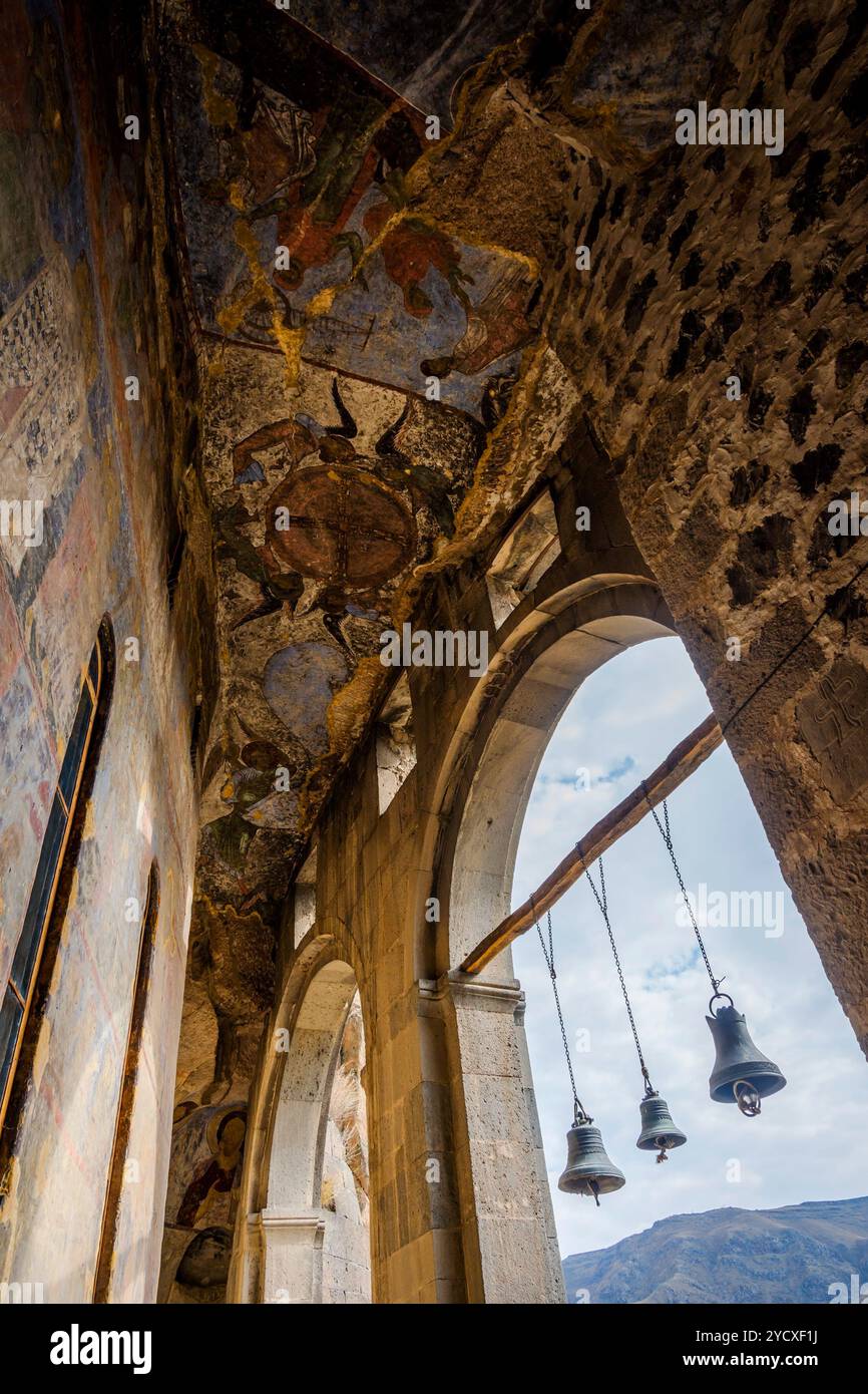 Painted medieval ceiling in church hi-res stock photography and images ...
