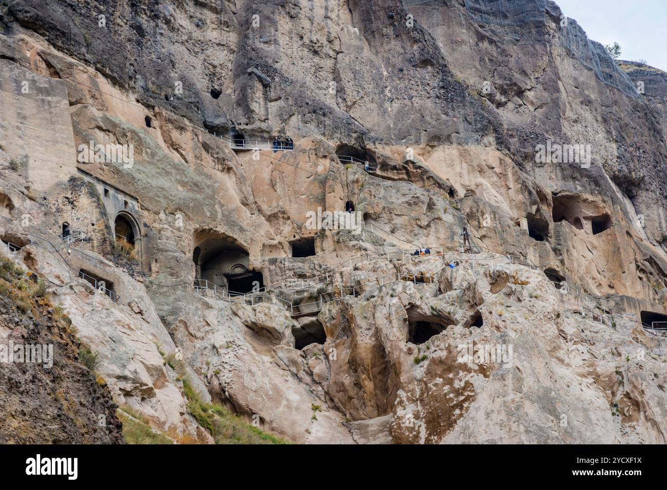 Vardzia, cave monastery, Georgia Stock Photo - Alamy