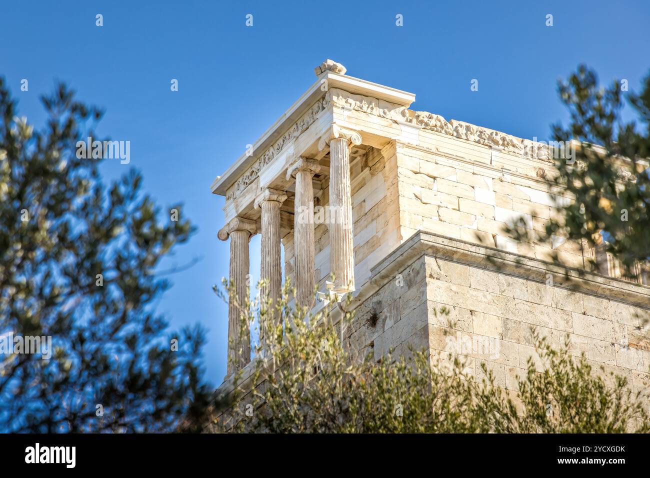 The Acroplis in Athens, Greece a UNESCO world heritage site Stock Photo ...