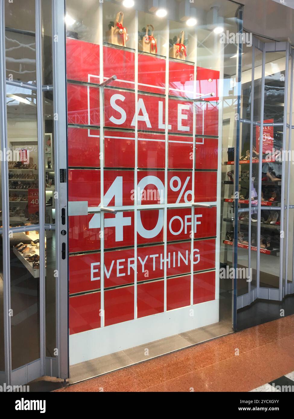 Christmas and Boxing day sales sign Stock Photo - Alamy