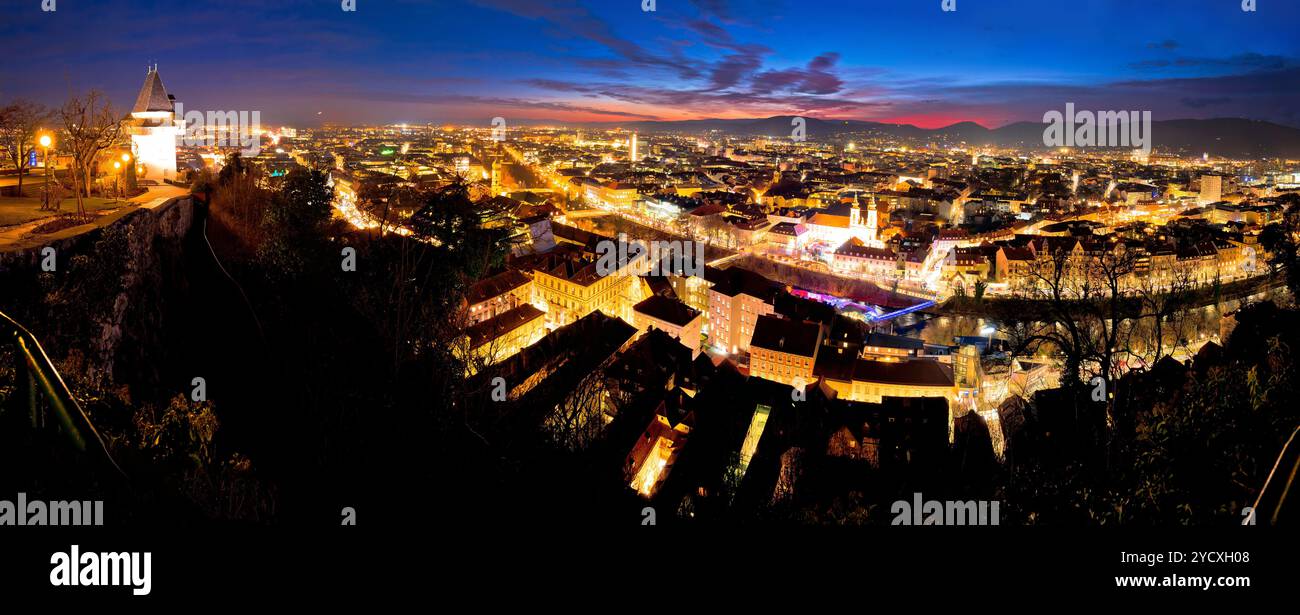 Night view historic center from hi-res stock photography and images - Alamy