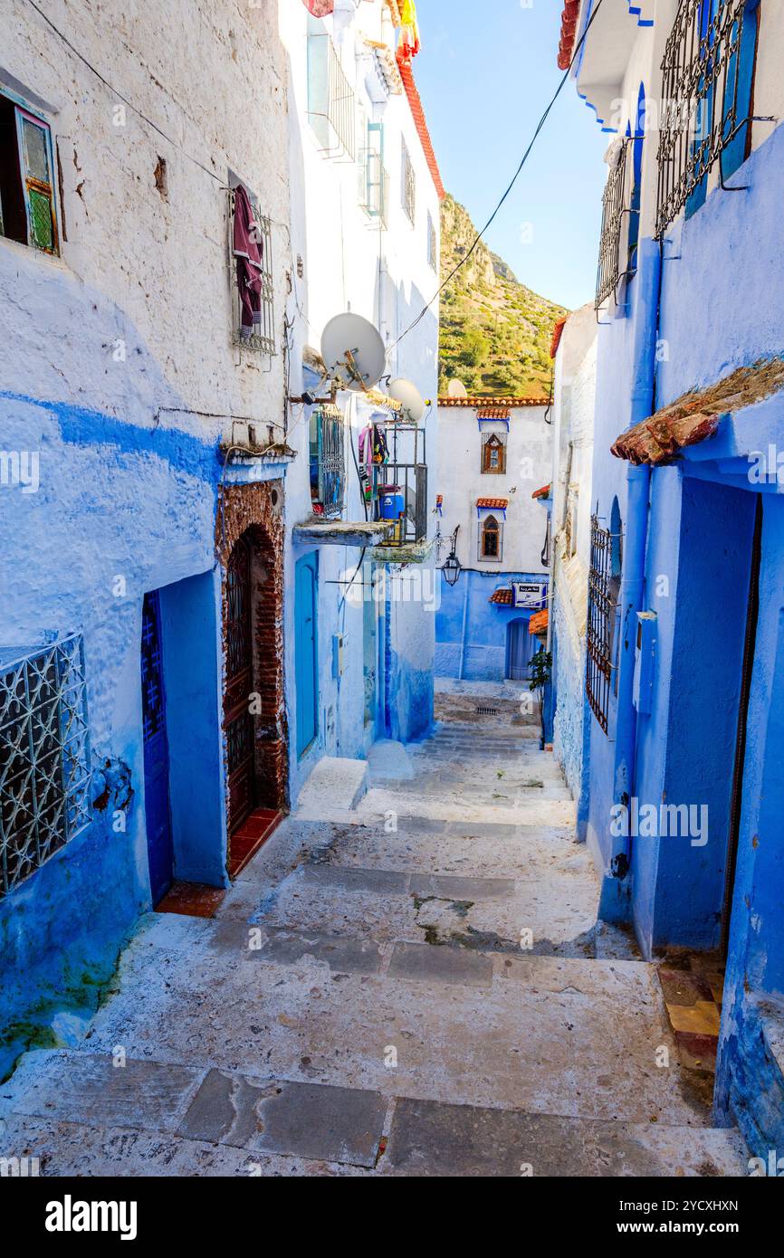 Chefchaouen, blue city, Morocco Stock Photo - Alamy