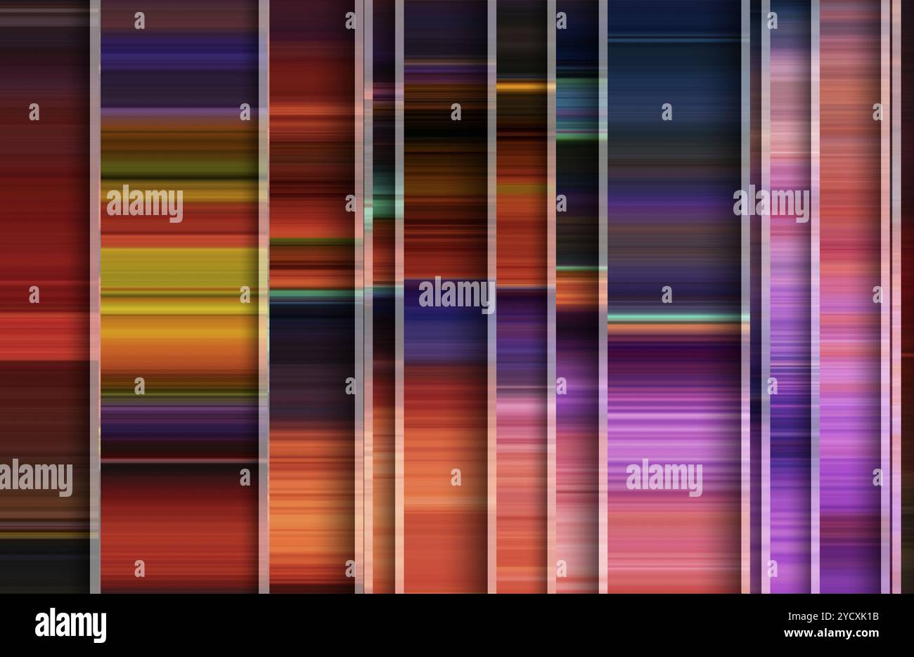This image features a series of lines, each displaying a unique blend ...
