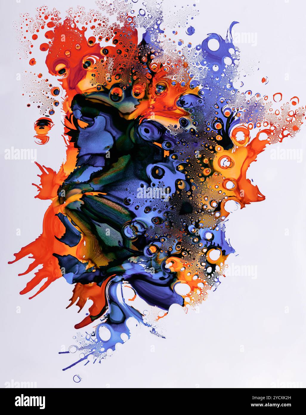 Featuring dynamic splashes of red hi-res stock photography and images ...