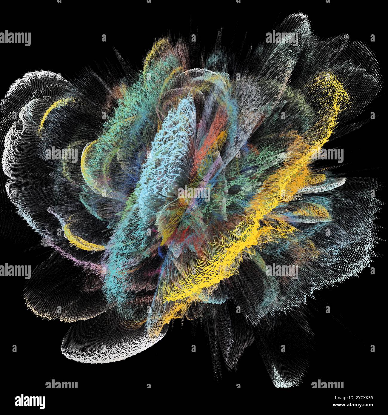Mesmerizing particle motion hi-res stock photography and images - Alamy