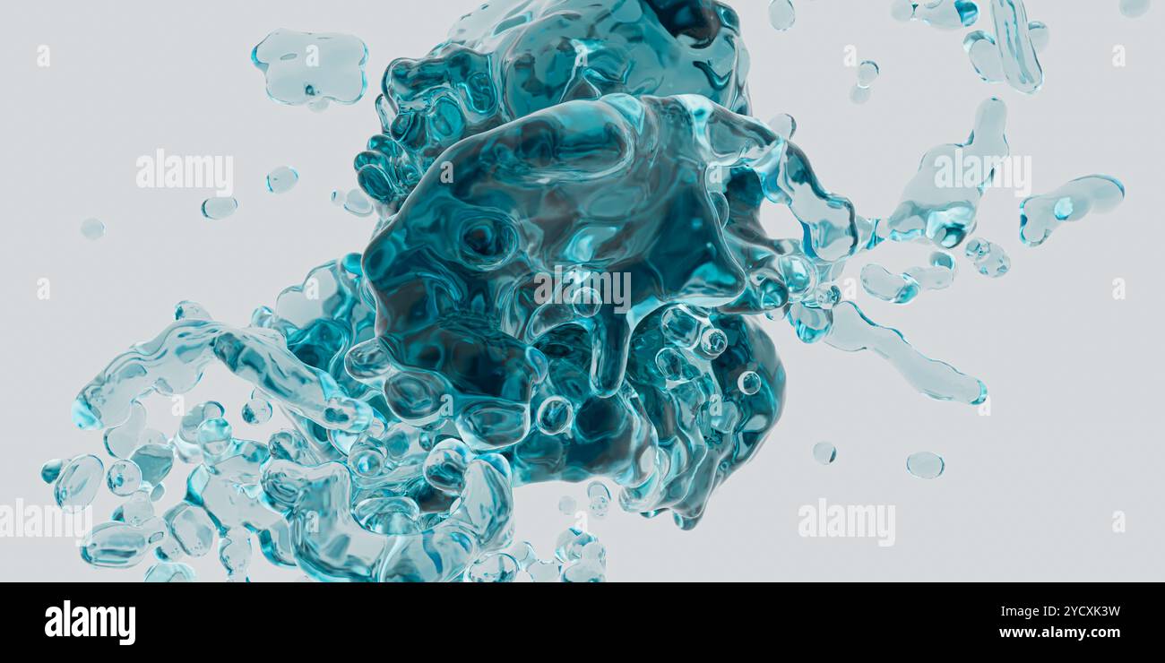 Realistic water simulation hi-res stock photography and images - Alamy