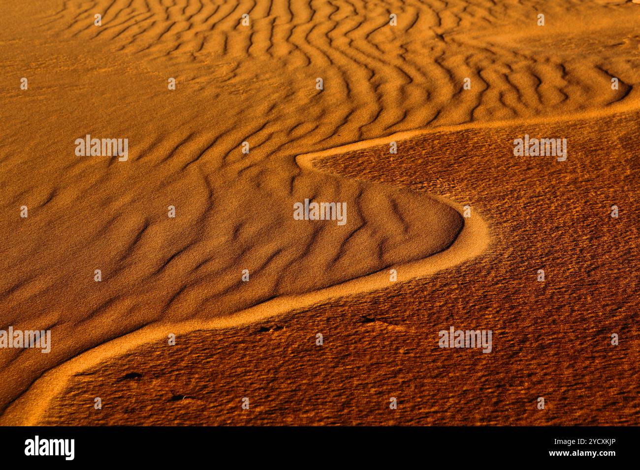 Patterns in sand Stock Photo - Alamy