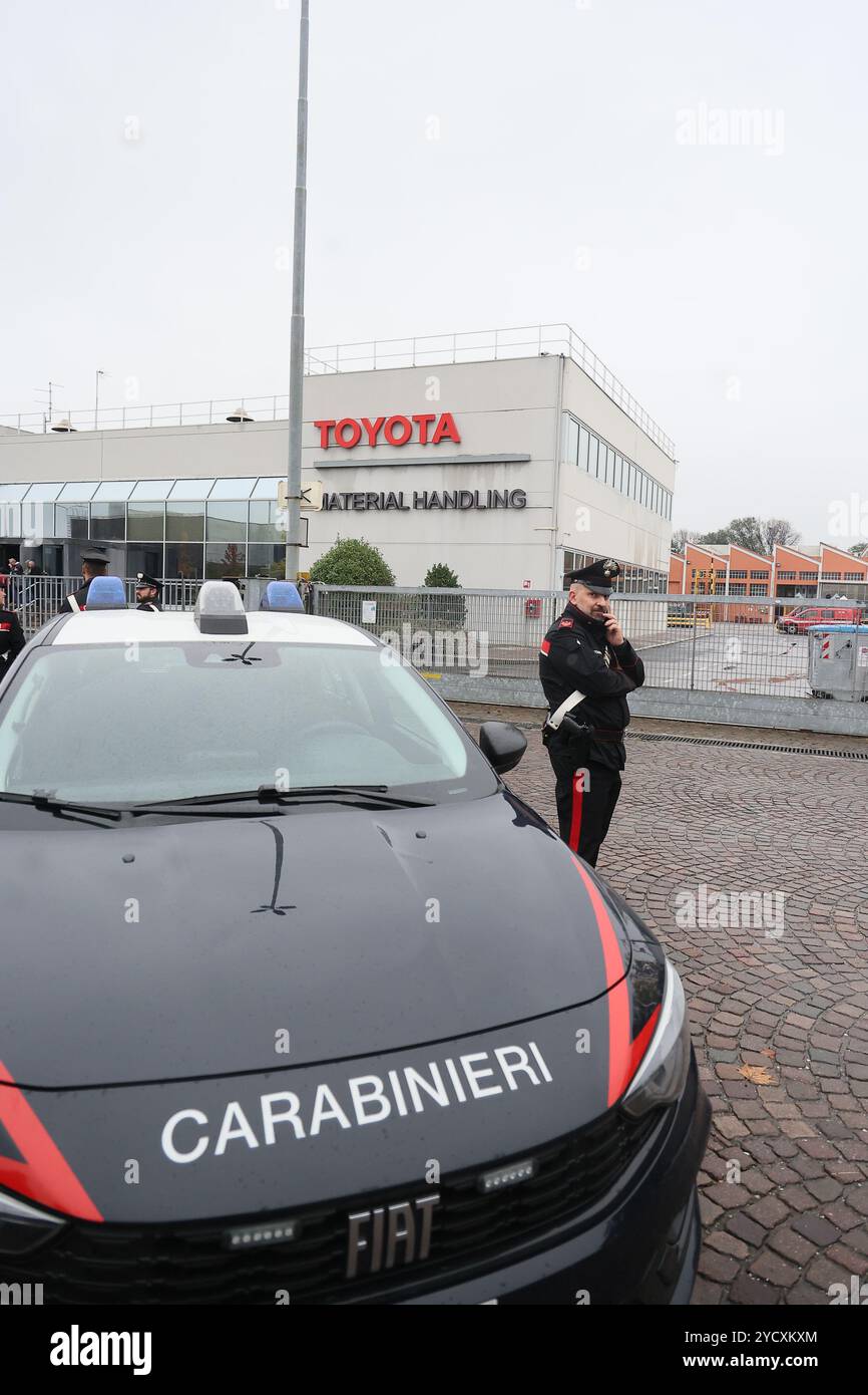 Bologna, Italia - Cronaca - 24 Ottobre 2024 - Esterni ditta Toyota ...