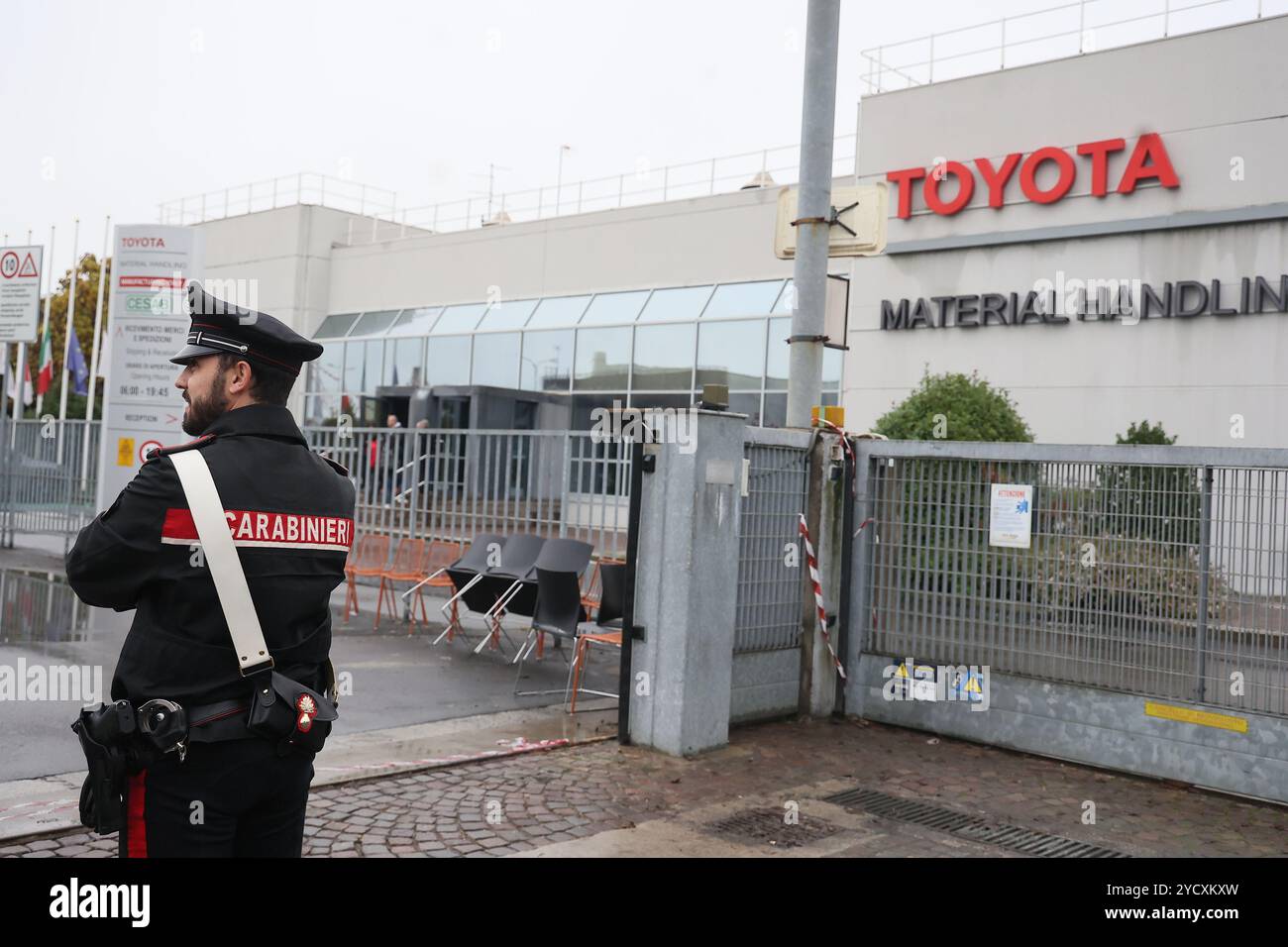 Bologna, Italia - Cronaca - 24 Ottobre 2024 - Esterni ditta Toyota ...