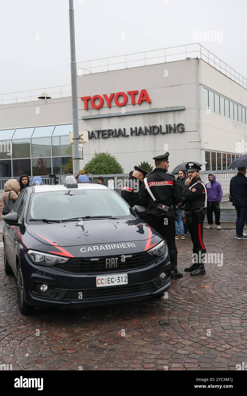 Bologna, Italia - Cronaca - 24 Ottobre 2024 - Esterni ditta Toyota ...