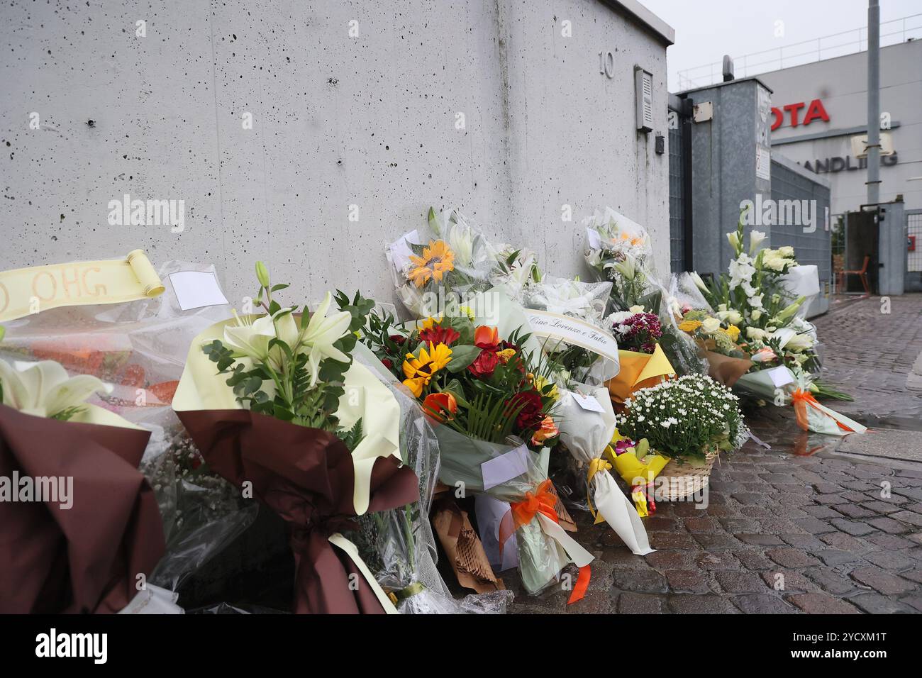 Bologna, Italia - Cronaca - 24 Ottobre 2024 - Esterni ditta Toyota ...
