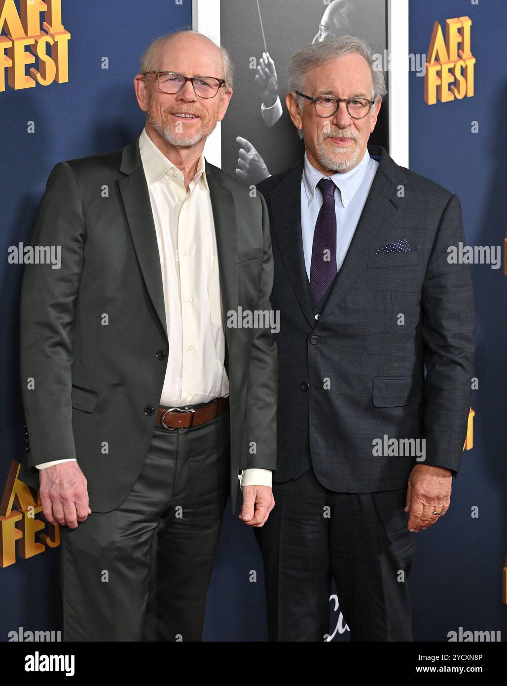 Hollywood, USA. 23rd Oct, 2024. Ron Howard and Steven Spielberg ...