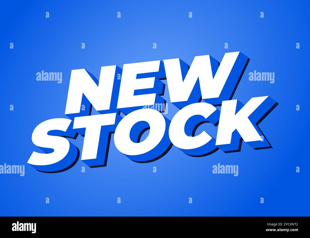 New stock. Text effect design in modern colors with 3D style Stock ...