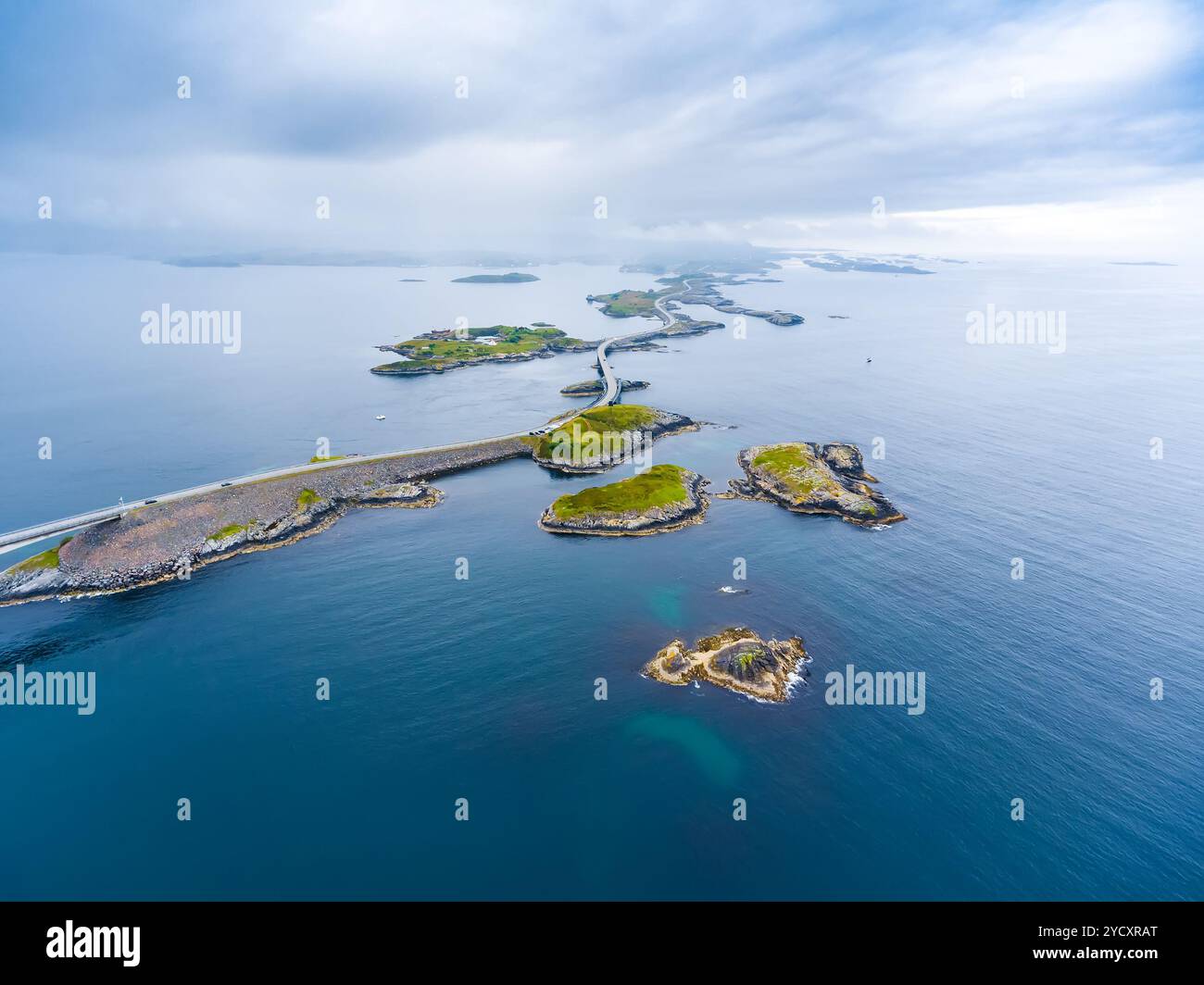 Aerial atlantic ocean road hi-res stock photography and images - Alamy