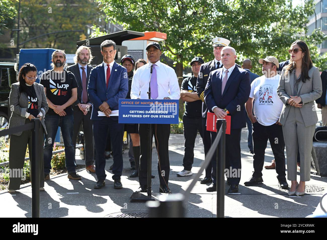 Photo by: zz/NDZ/STAR MAX/IPx 2024 10/23/24 New York City Mayor Eric ...