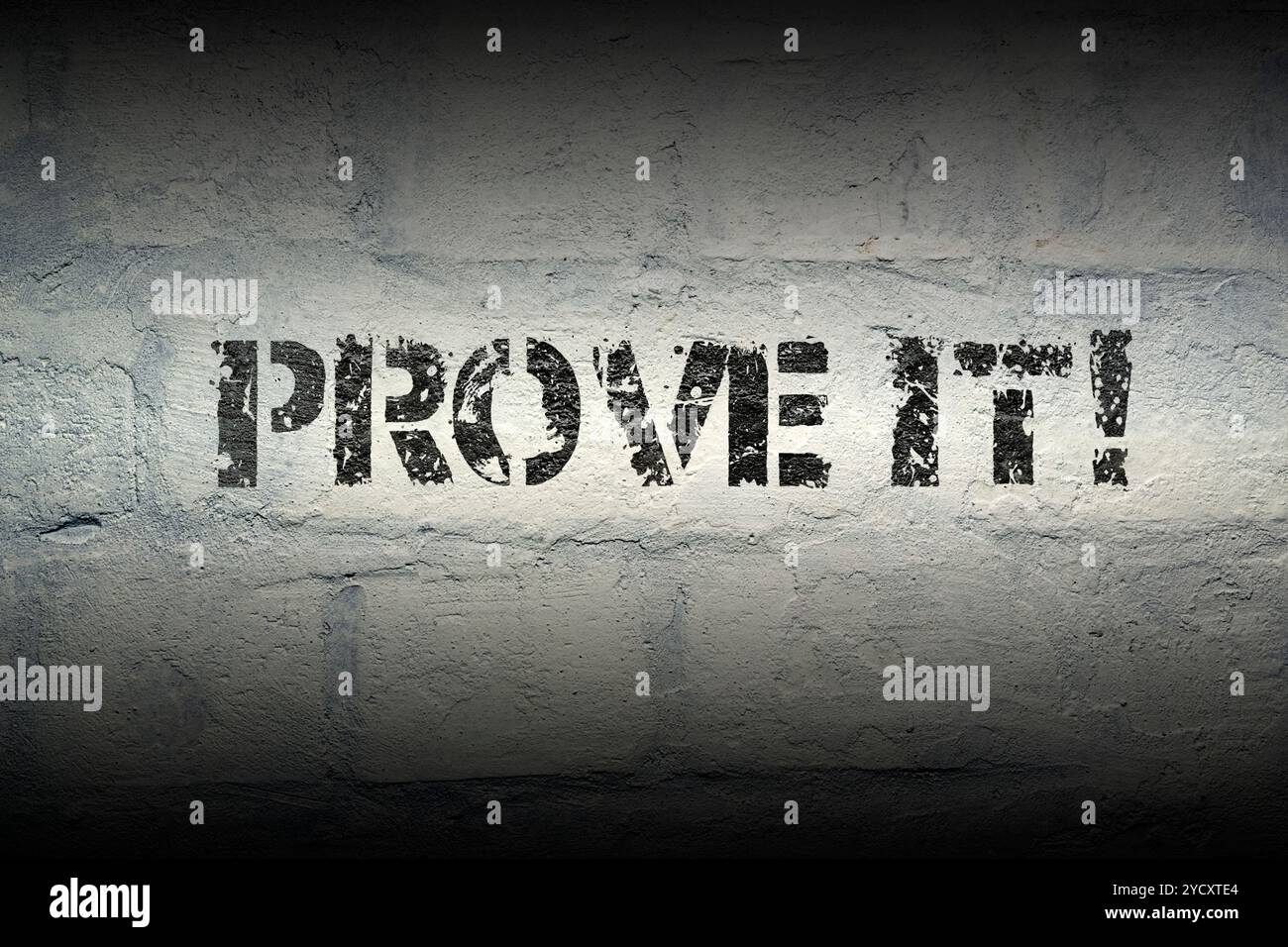 Prove it hi-res stock photography and images - Alamy
