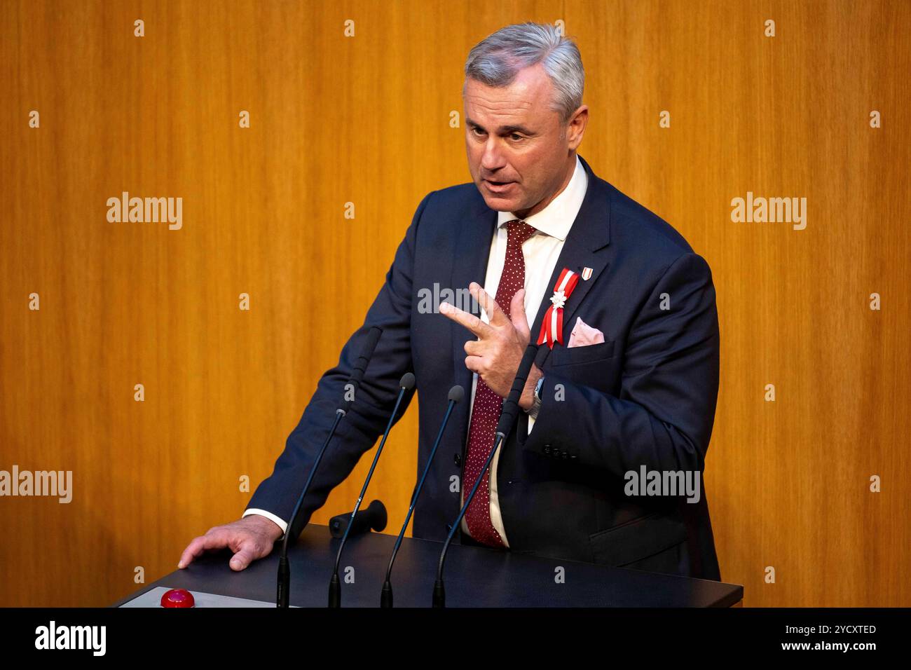 October 24, 2024, Vienna, Vienna, AUSTRIA: NORBERT HOFER from the FPOE ...