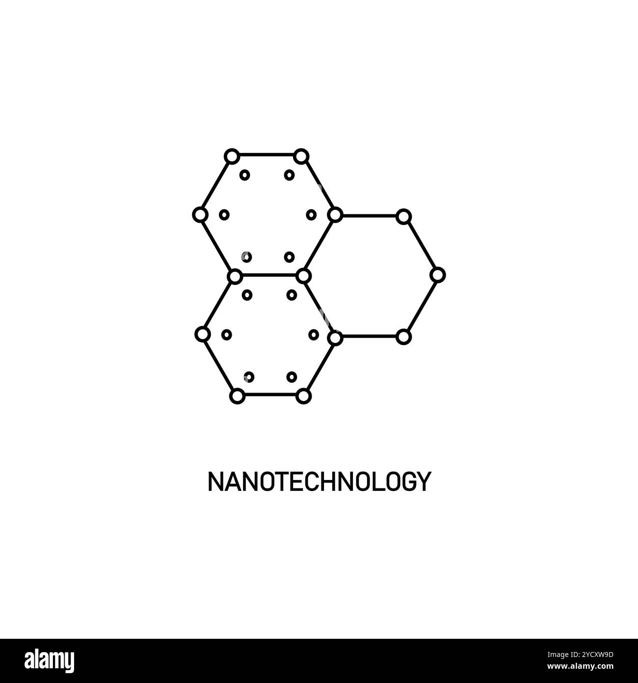 Technology future thin line Black and White Stock Photos & Images - Alamy