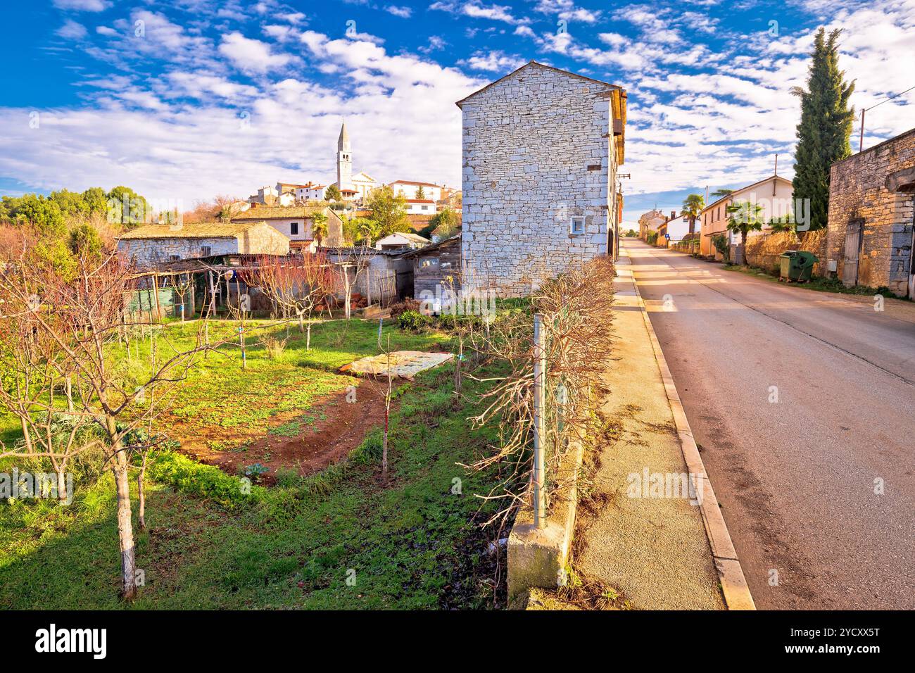 Istria historic town visnjan hi-res stock photography and images - Alamy