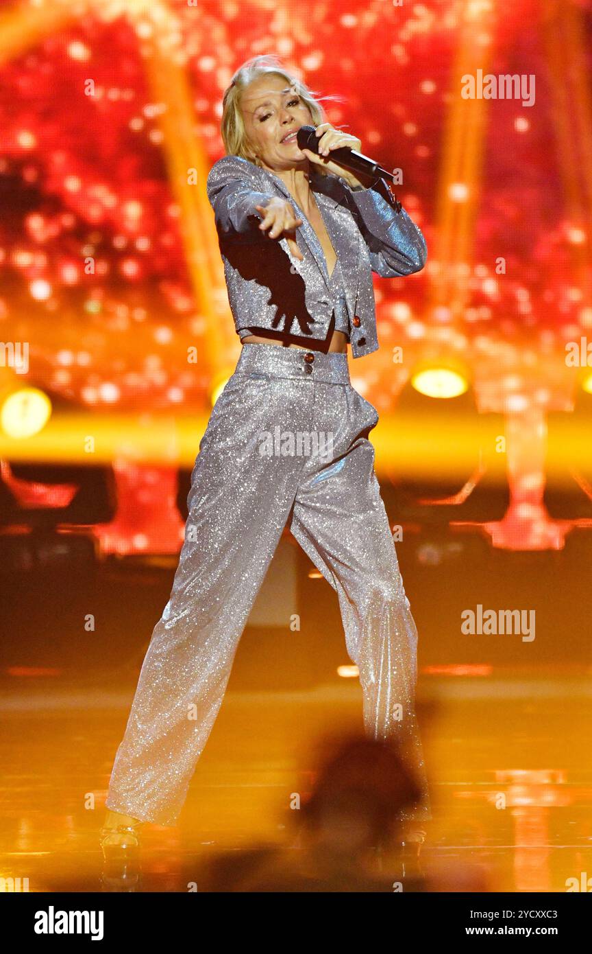 Michelle bei der Aufzeichnung der SWR-Unterhaltungsshow Die Beatrice ...