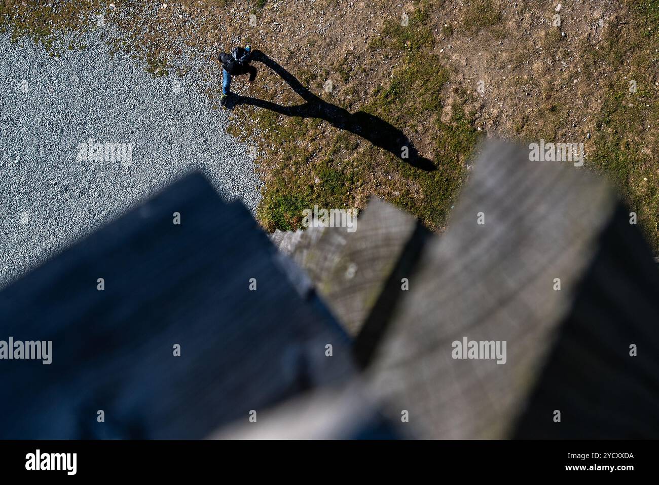 The Velka Destna lookout tower on the highest peak of the Orlicke ...