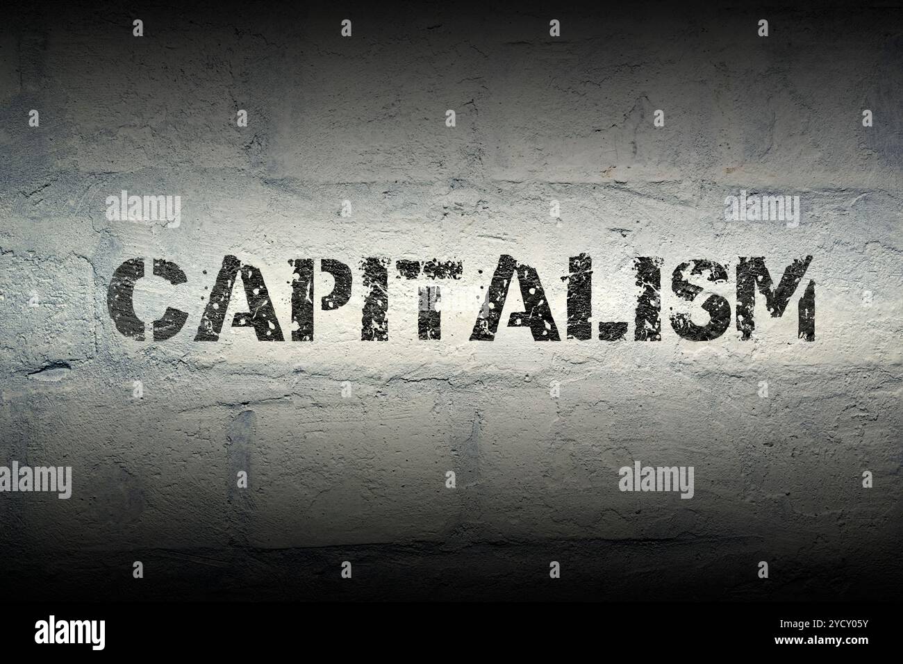 Capitalism word grad Stock Photo - Alamy