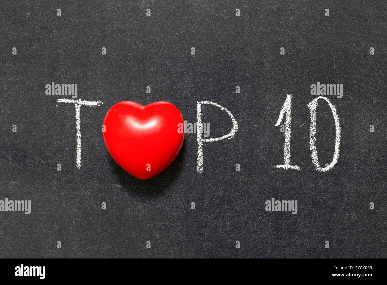 Top 10 list hi-res stock photography and images - Alamy