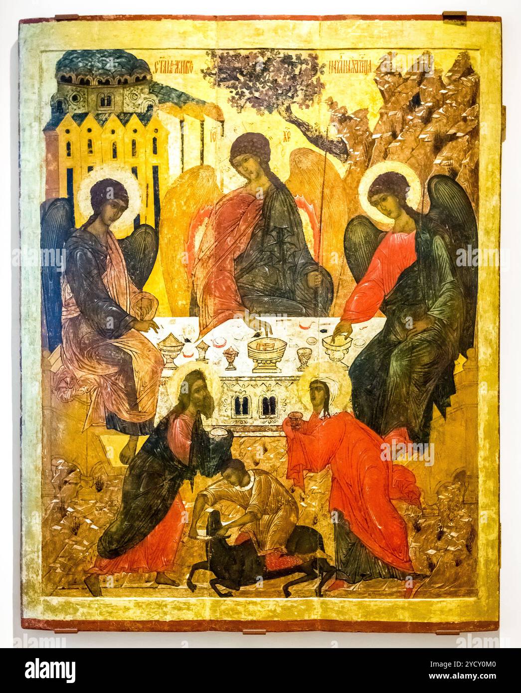 The Old Testament Trinity, 16th-17th centuries Stock Photo - Alamy