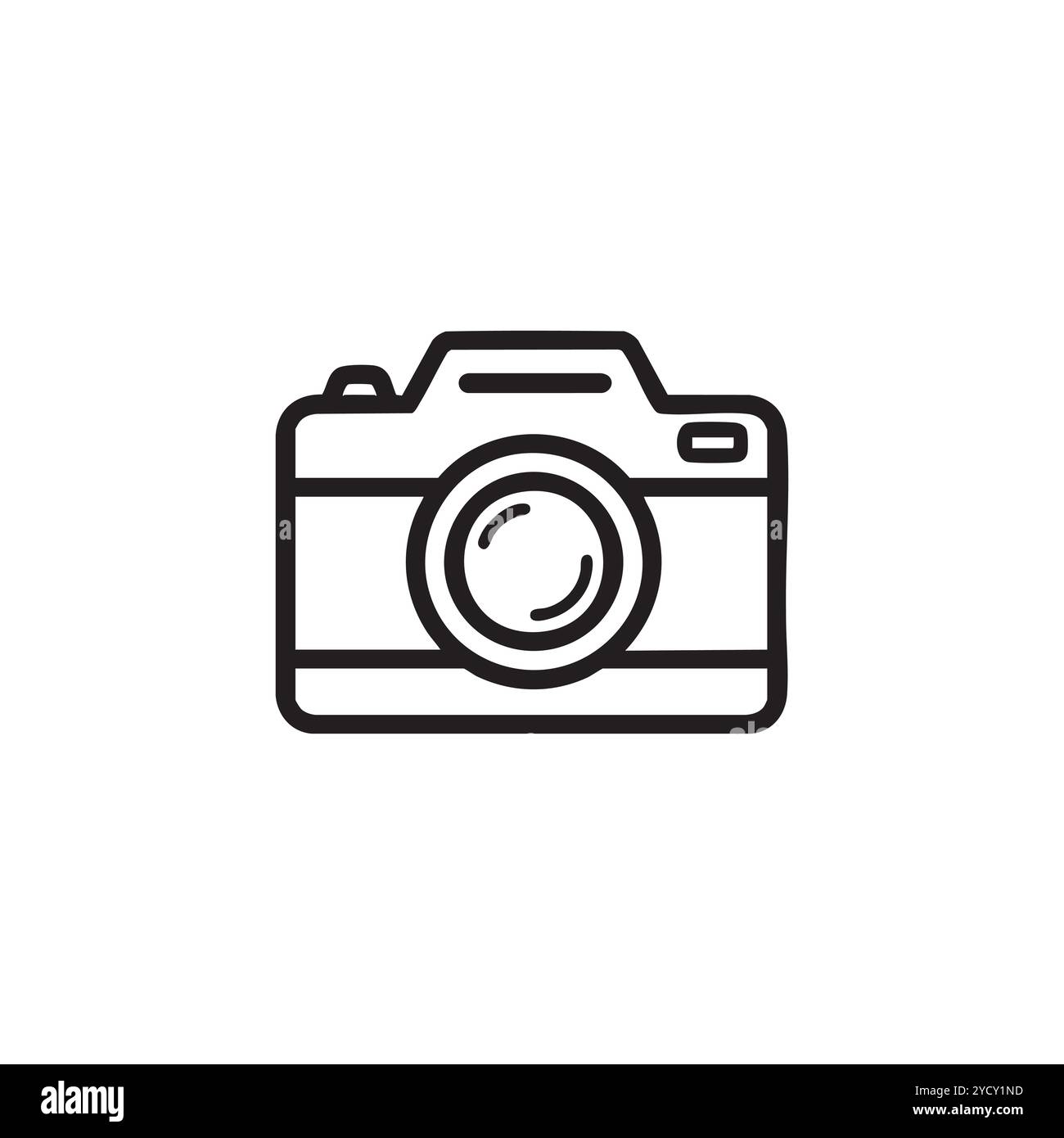 Digital full frame camera Stock Vector Images - Alamy