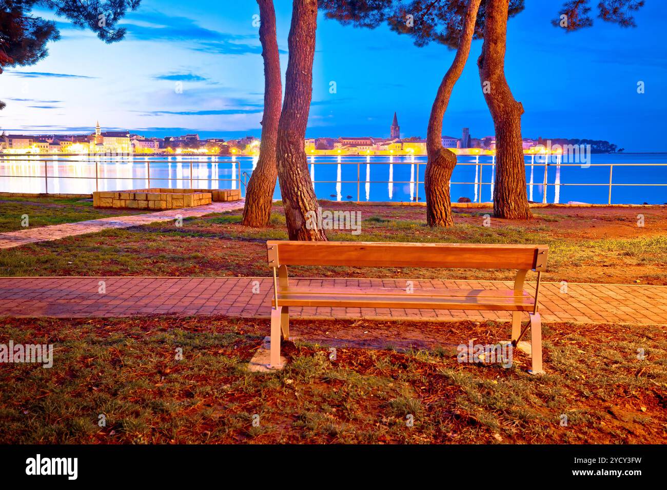 Porec skyline sea sunset hi-res stock photography and images - Alamy