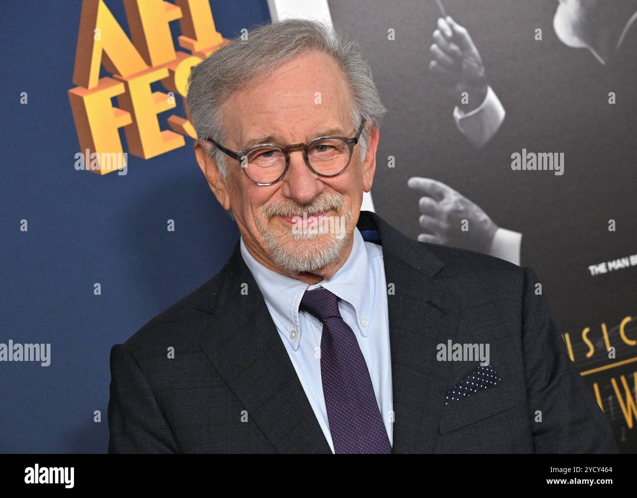 Hollywood, USA. 23rd Oct, 2024. Steven Spielberg arriving to opening ...